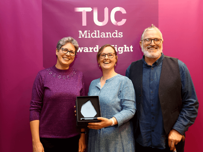 MU Congratulates Midlands Member Louise Braithwaite on TUC’s ...
